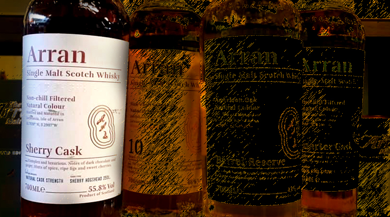 Tasting Arran Sherry Cask (core range) single malt whisky - Made 4 drinking
